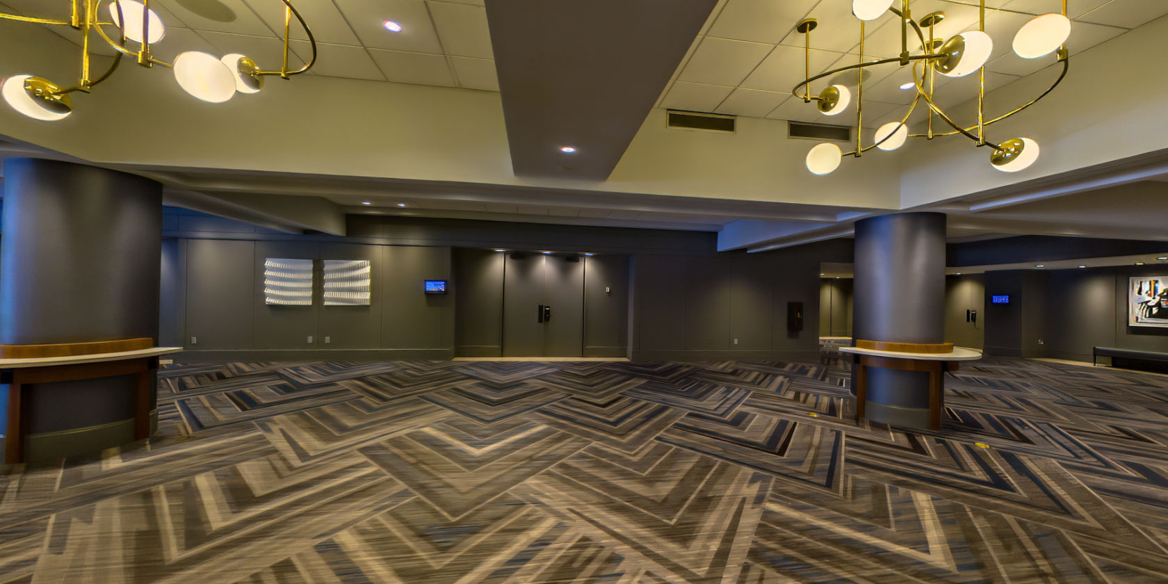 Crowne Plaza Ravinia Atlanta - Prefunction Space - Barnes Creative Studios